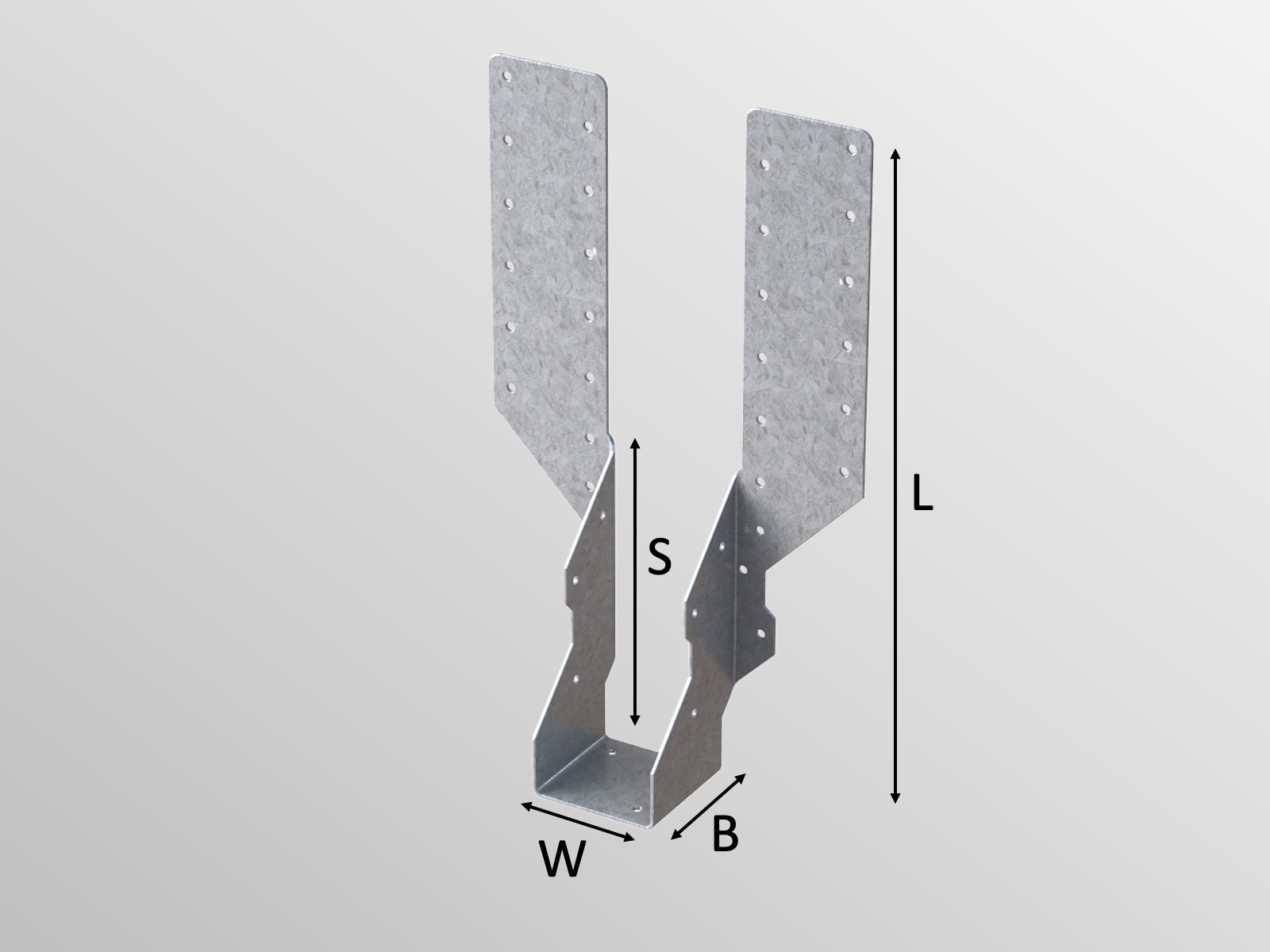 A270 Light Duty Hanger (Standard Leg) – BPC Fixings