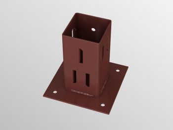 EASYPS1 Bolt Down Post Shoe (EasyGrip) – BPC Fixings