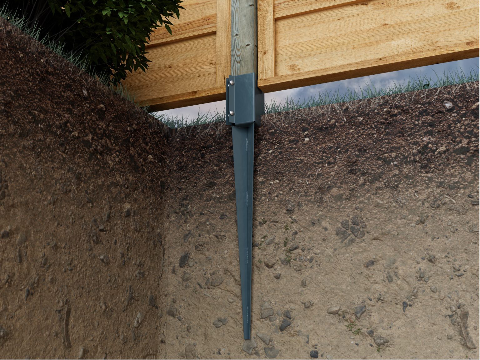 GC-DPS Drive-In Fence Post Spike – BPC Fixings