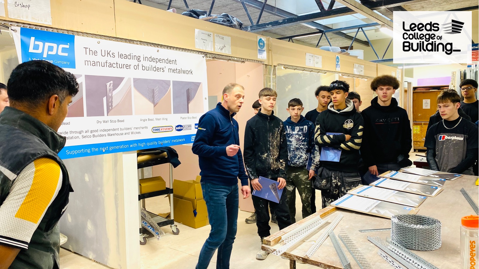 BPC Host workshop at Leeds College of Building – BPC Fixings