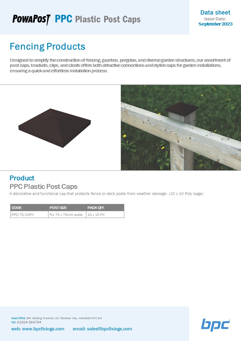 Datasheets Landscaping – BPC Fixings