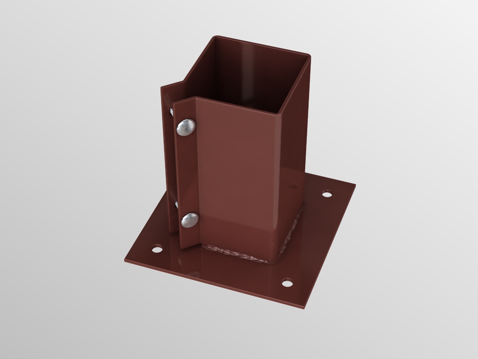 PS1 Bolt Down Post Shoe – BPC Fixings