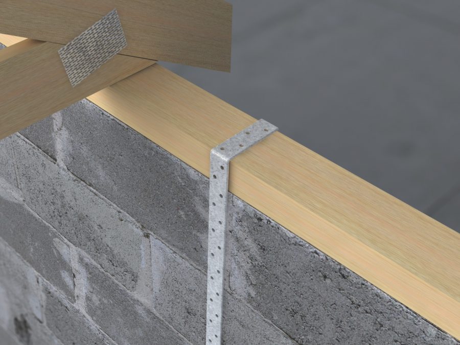 V Vertical (Light Duty) Restraint Straps – BPC Fixings